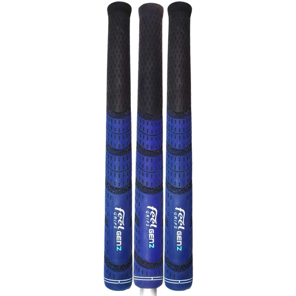 Gen2 Series Blue Set of 3 Golf Grips – feelgrips.com