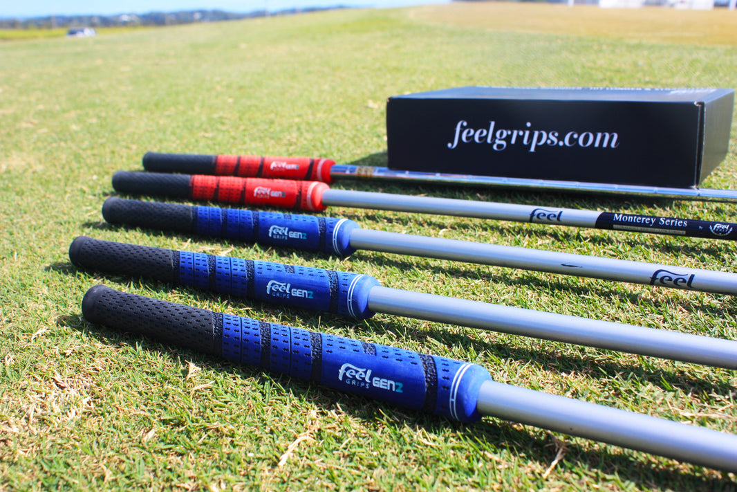 Gen2 Reverse Taper Golf Grips | Color Range | Feel Grips – feelgrips.com